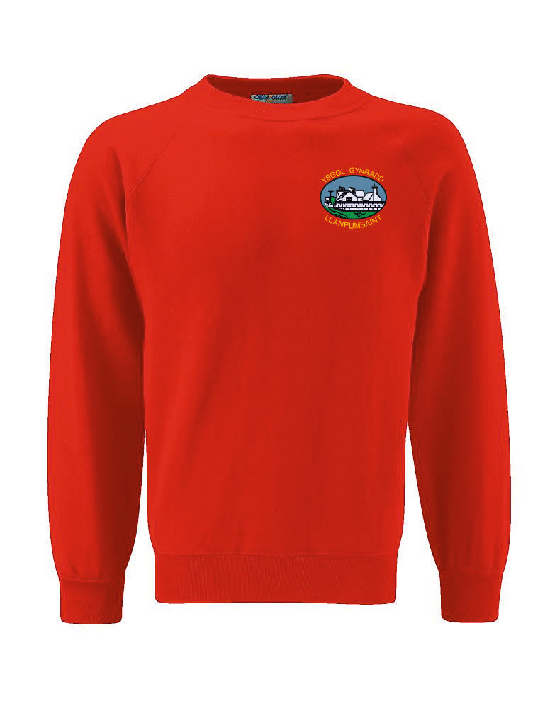 Llanpumsaint School Sweatshirt – Evans and Wilkins